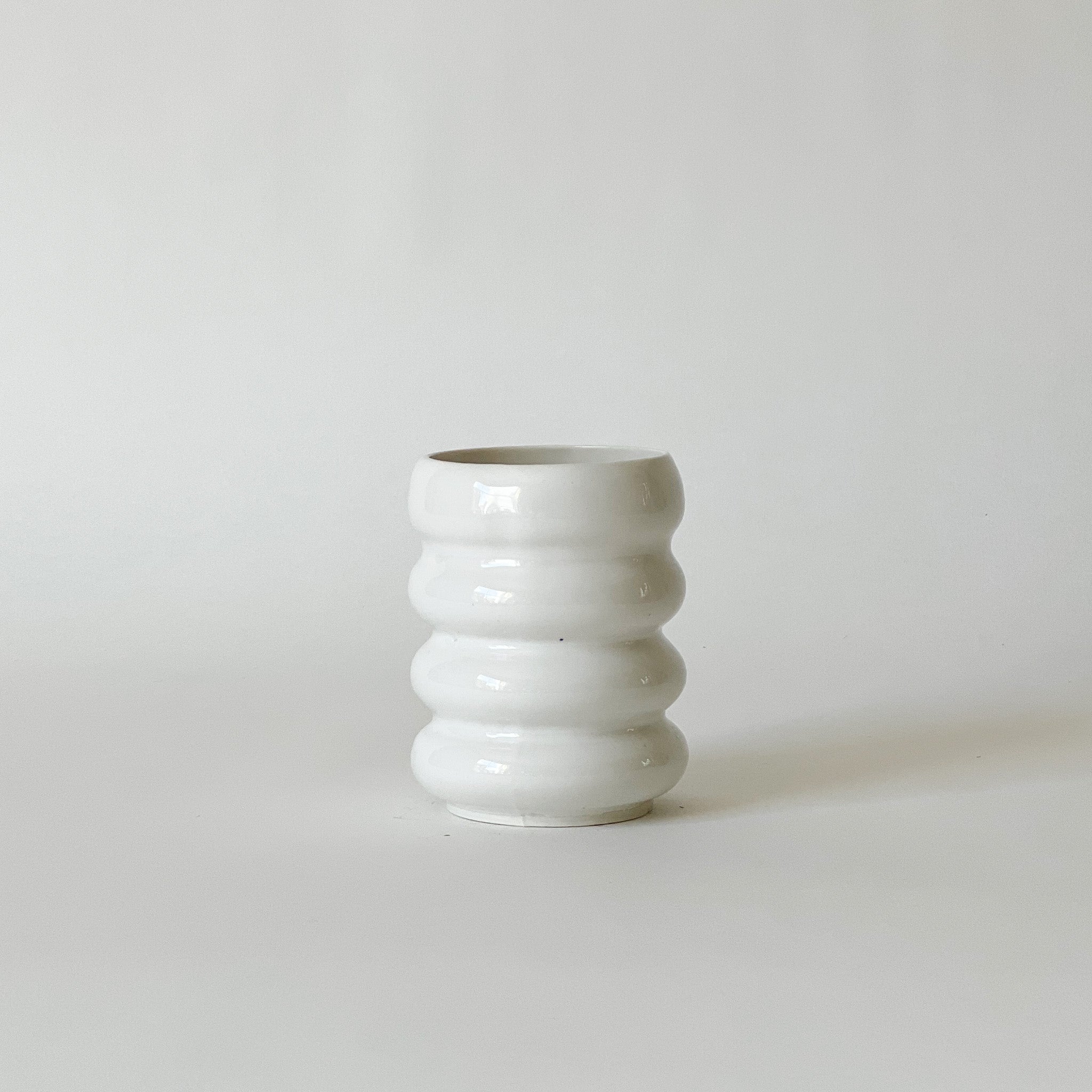 Vase - Abigail white bubble vase – Roseur London